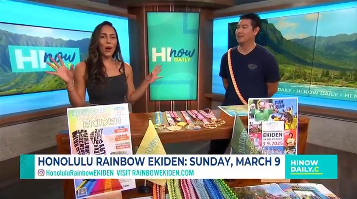 Rainbow EKIDEN Featured on HI Now Daily – Honolulu Rainbow Ekiden